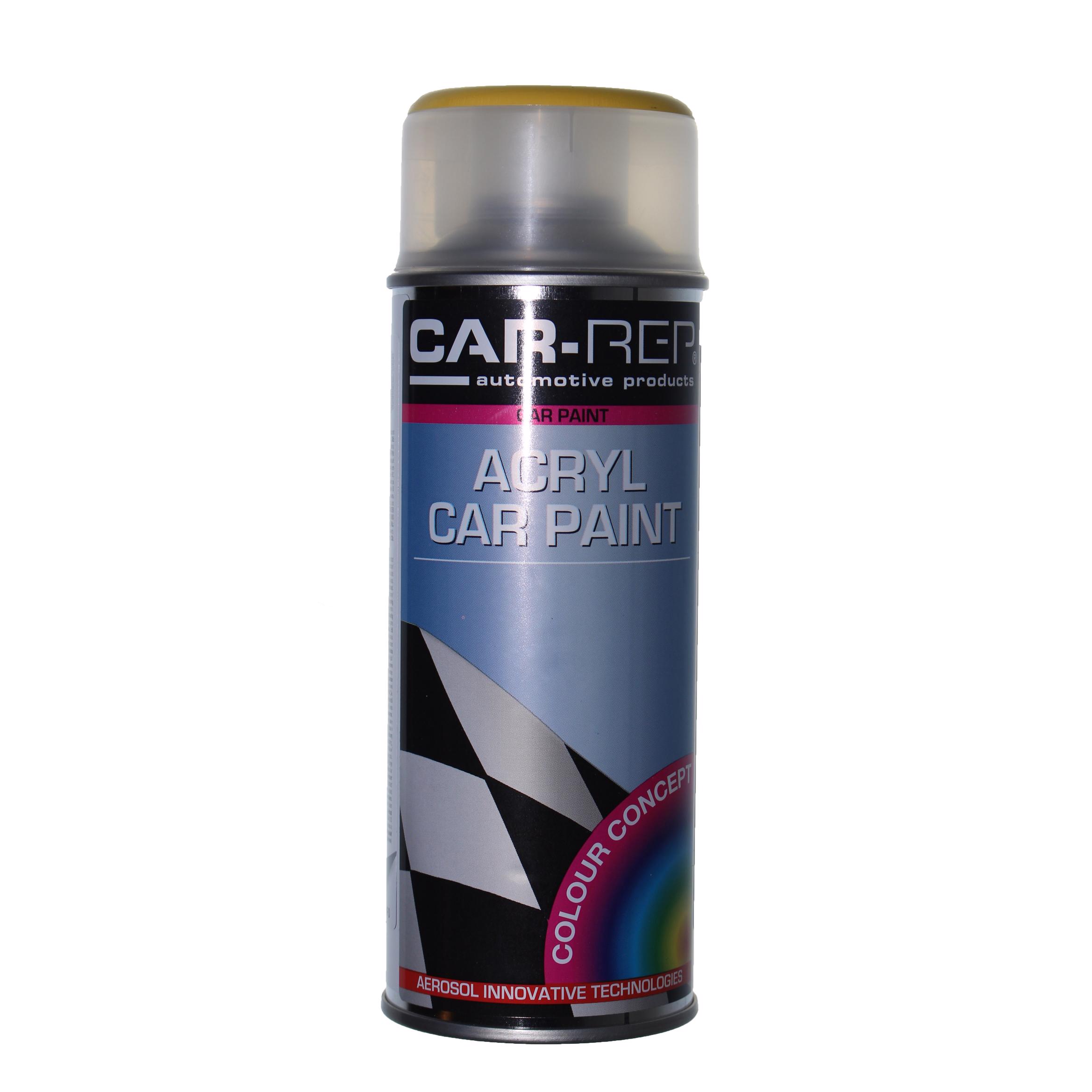 CAR-REP Akryl spraymaling - GUL | Køb online hos - AJ Engros